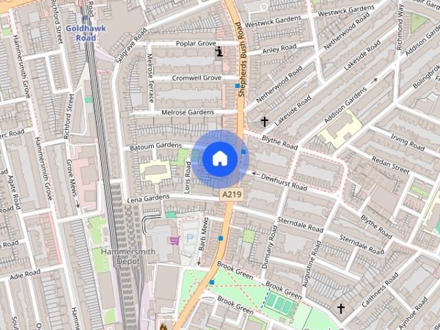 Shepherds Bush Road London W6