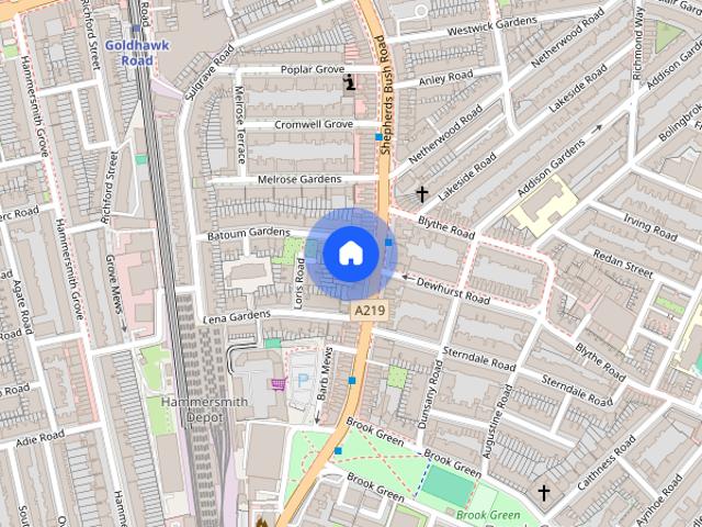 Shepherds Bush Road London W6