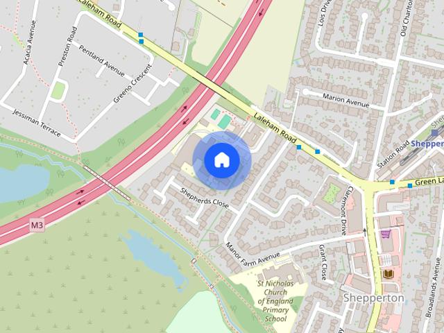 Shepperton Court Drive, Shepperton, Surrey, TW17