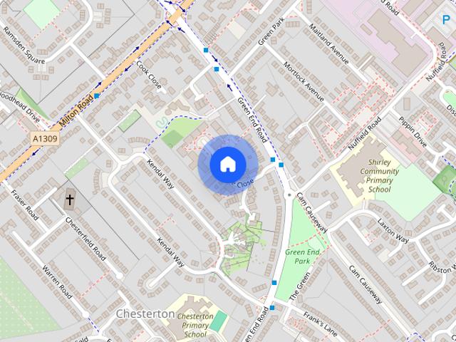 Sherbourne Close, Cambridge, CB4