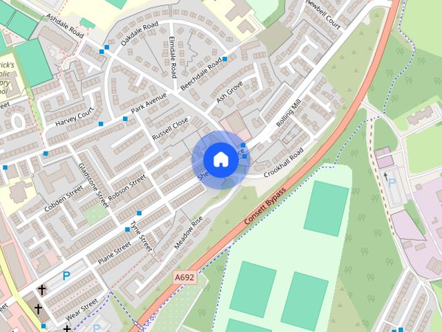 Sherburn Terrace, Consett, Durham, DH8
