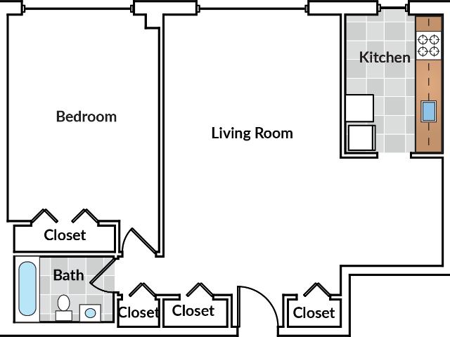 Sheridan Apartments 1 Bedroom Apartment for Rent at 620 Sheridan St, Chillum, MD 20783 Chillum