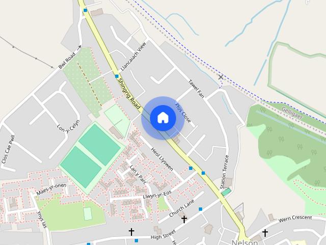 Shingrig Road, Nelson, Treharris