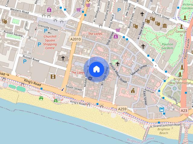 Ship Street Gardens, Brighton, BN1