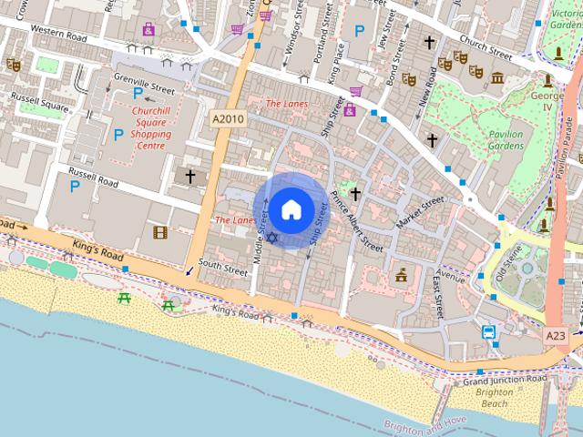 Ship Street Gardens, Brighton