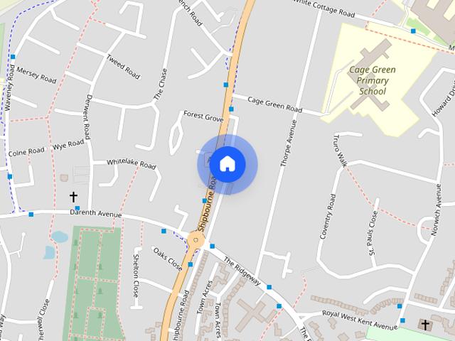 Shipbourne Road Tonbridge TN10