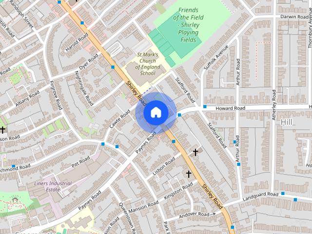 Shirley Road, Southampton, Hampshire, SO15