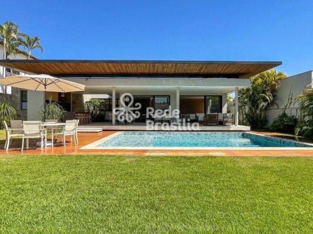 SHIS QL 22, Casa nova térrea com 3 suítes e lazer à venda, Lago Sul, Brasília, DF