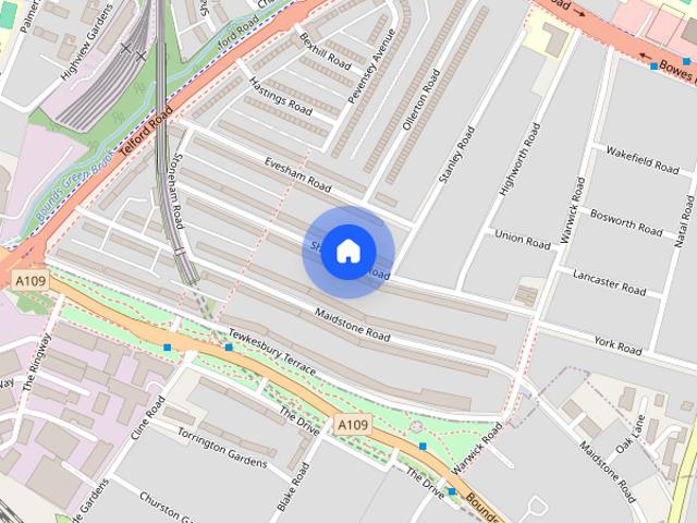 Shrewsbury Road, Bounds Green, London, N11