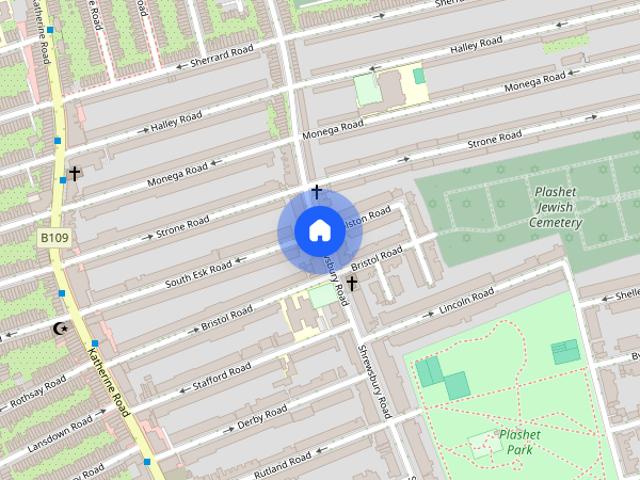 Shrewsbury Road, London, London, E7