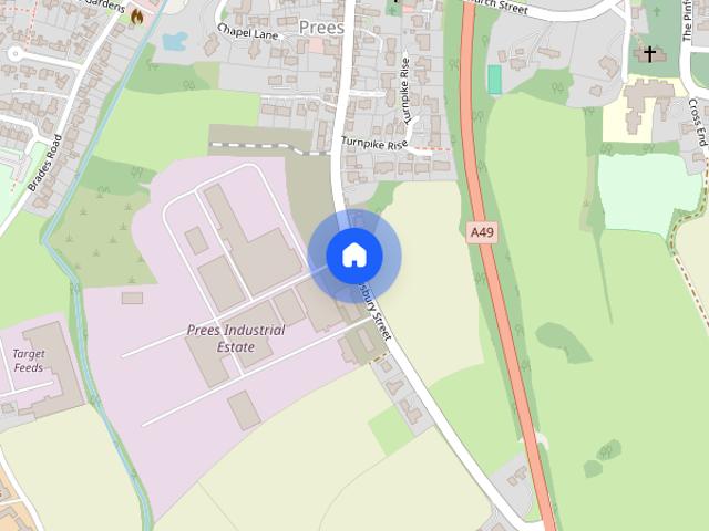 Shrewsbury Street, Prees, Whitchurch, Shropshire, SY13