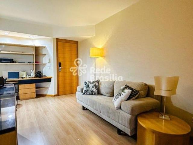 SHTN Golden Tulip Flat com 1 quarto nascente aceita financiamento Asa Norte
