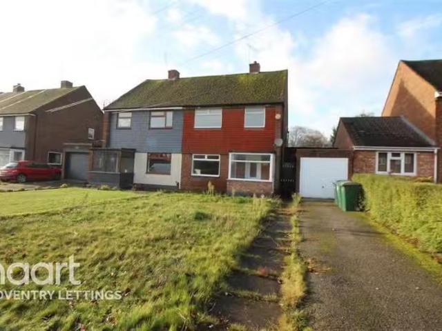 Shuttle Street, Coventry, CV6 7LJ 3 bed semi detached house to.