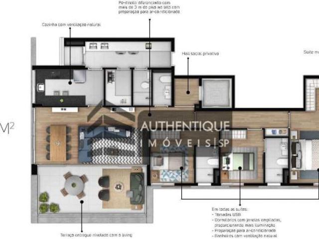 SIMMETRIA CAMPO BELO Apartamento à venda em São Paulo/SP