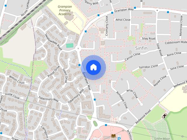 Sinclair Close, Sinfin, Derby, Derbyshire, DE24 9NE