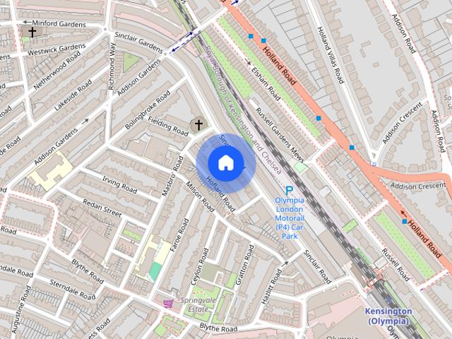 Sinclair Road, Brook Green, London, W14