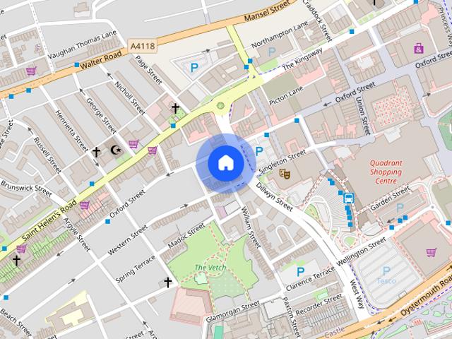 Singleton Hotel, Dilwyn Street, Swansea, SA1