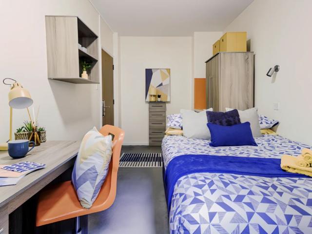 Single bed in a shared room
