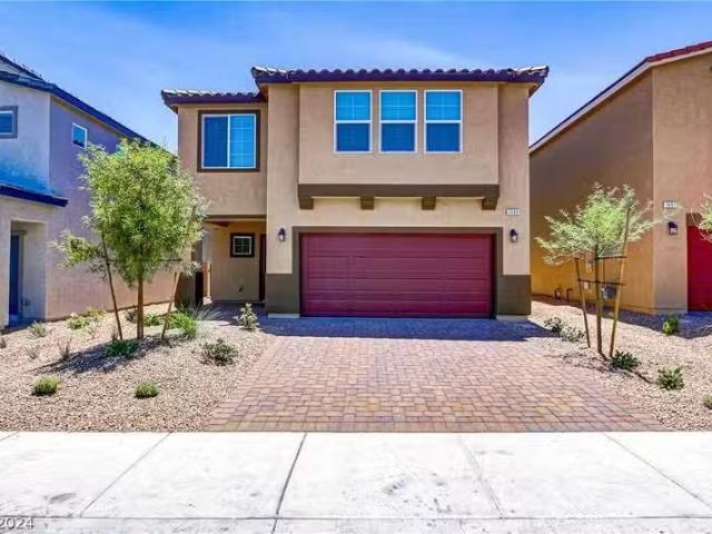 Single Family Residence, Two Story Las Vegas, NV 7489 Blue.
