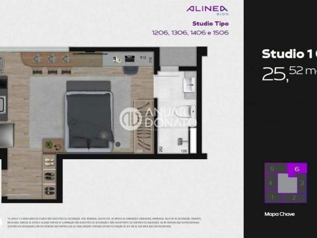 Sion Apartamento 1 até 2 quartos à venda na Anuar Donato