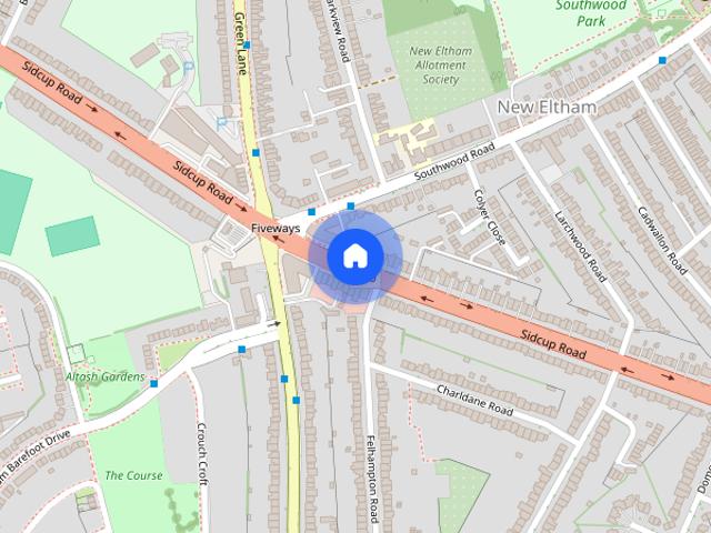 Sidcup Road, Eltham, SE9