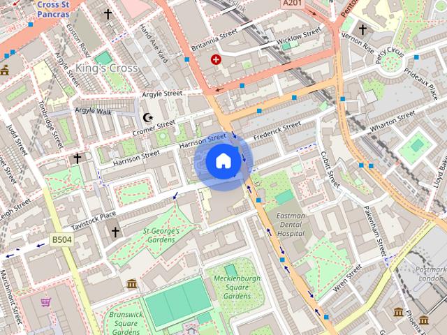 Sidmouth Street, kings cross WC1H