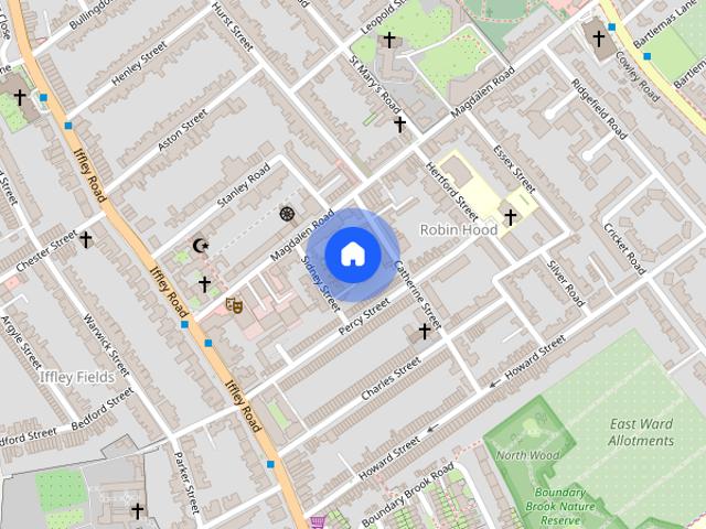 Sidney Street, Oxford, Oxfordshire, OX4