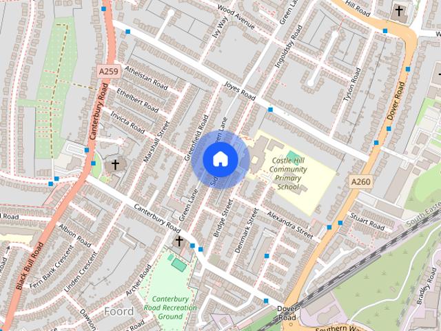 Sidney Street, Folkestone, CT19