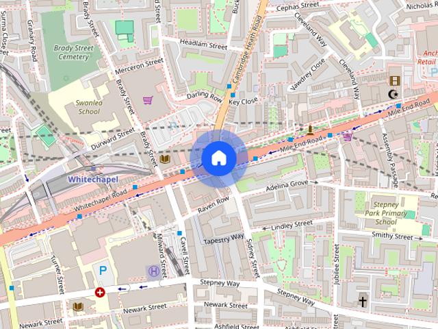 Sidney Street, Whitechapel, London, E1