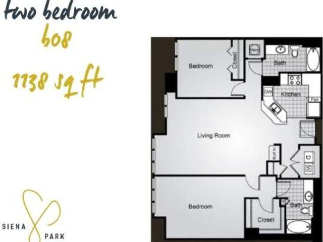 Siena Park 2 Bedroom Apartment for Rent at 2301 Columbia Pike, Arlington, VA 22204 Penrose
