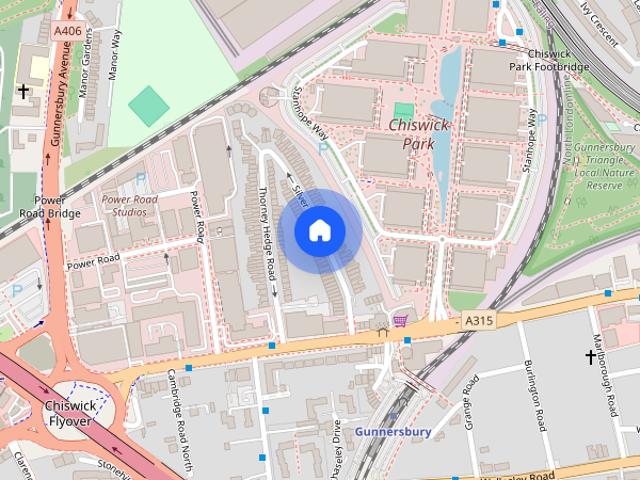 Silver Crescent, Chiswick, London, W4
