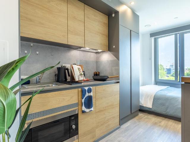 Silver Skyline Studio at Great Court. Studio to rent £1,777 pcm £410 pw
