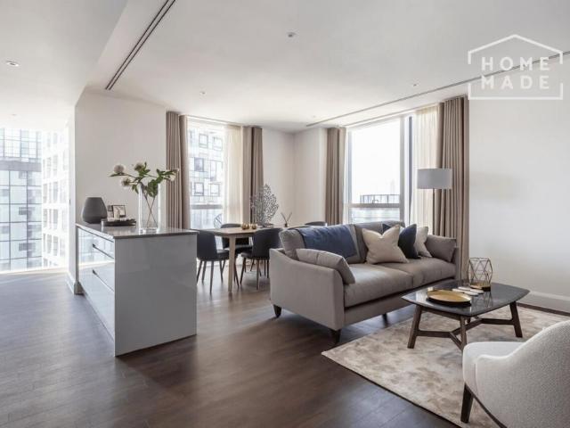 Sirocco Tower, Canary Wharf, E14 3 bed flat to rent £4,466 pcm £1,031 pw
