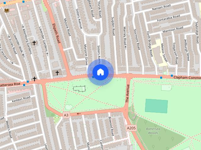 Sisters Avenue, Clapham Common North Side, London, SW11