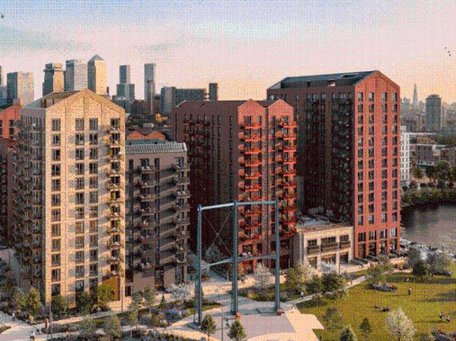 Sisal House, 1 Lily Way, E14 1 bed flat to rent £2,167 pcm £500 pw