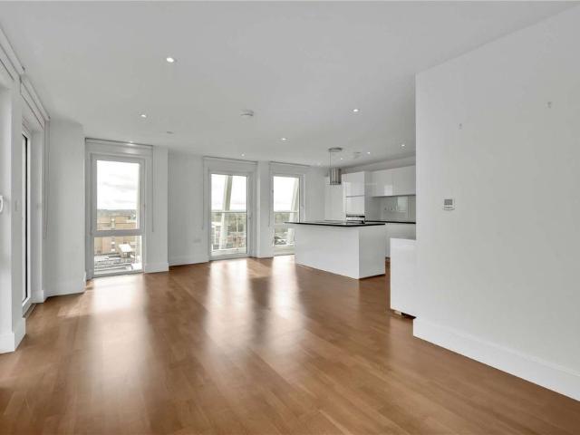 Situated on the eleventh floor, the property enjoys the benefit of a private balcony as well as access to the communal grounds of the development which overlook the river and Canbury Gardens