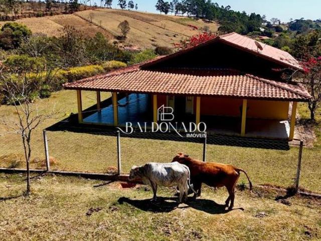 Sítio à Venda em Toledo MG 3,2 Alqueires com Escritura e 2 casas