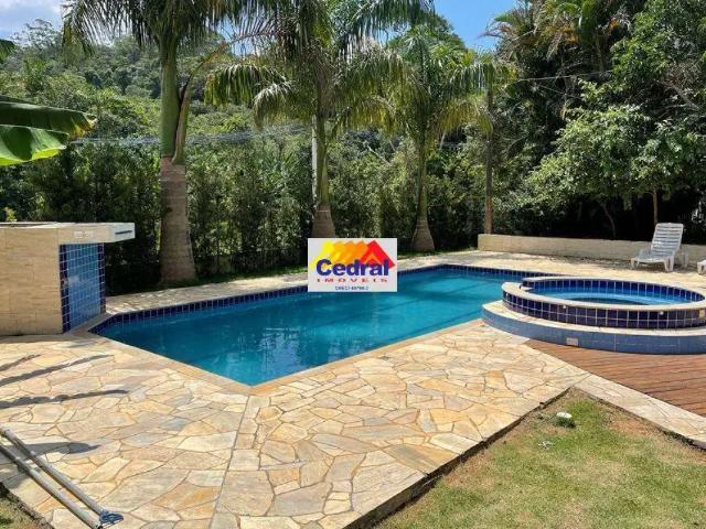 Sítio / Chácara com piscina e churrasqueira para alugar em Mogi das Cruzes Porteira Preta