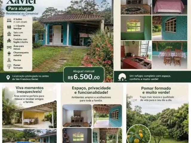 Sítio / Chácara para Locação em São José dos Campos/SP Centro 4 Quartos