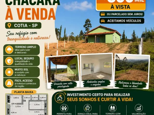 Sítio / Chácara para Venda em Cotia/SP Cachoeira 2 Quartos