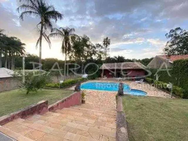 Sítio / Chácara para Venda em Campinas/SP Chácara Santa Margarida 5 Quartos