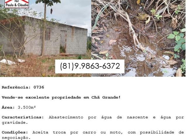 Sítio / Chácara para Venda em Chã Grande/PE Zona Rural