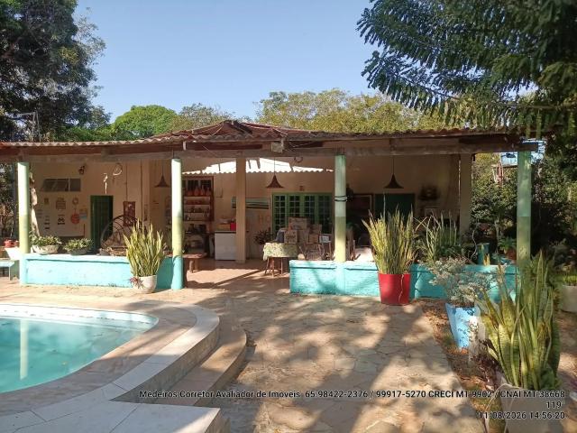 Sítio / Chácara para Venda em Cuiabá/MT Área Rural de Cuiabá 3 Quartos