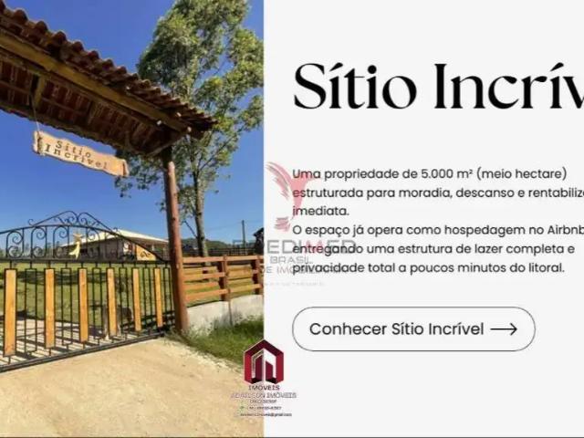 Sítio / Chácara para Venda em Imaruí/SC Zona Rural 3 Quartos