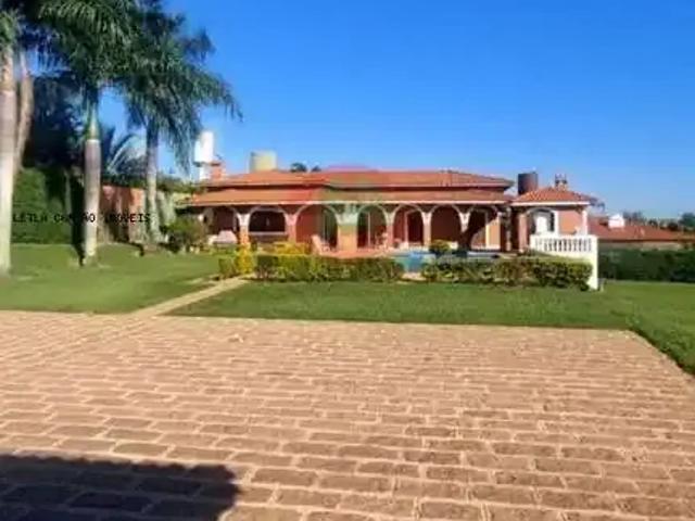 Sítio / Chácara para Venda em Indaiatuba/SP Terras de Itaici 4 Quartos