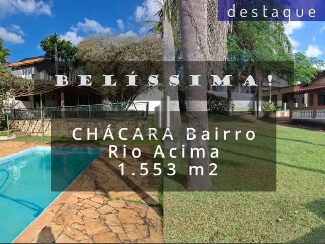 Sítio / Chácara para Venda em Jundiaí/SP Rio Acima 3 Quartos