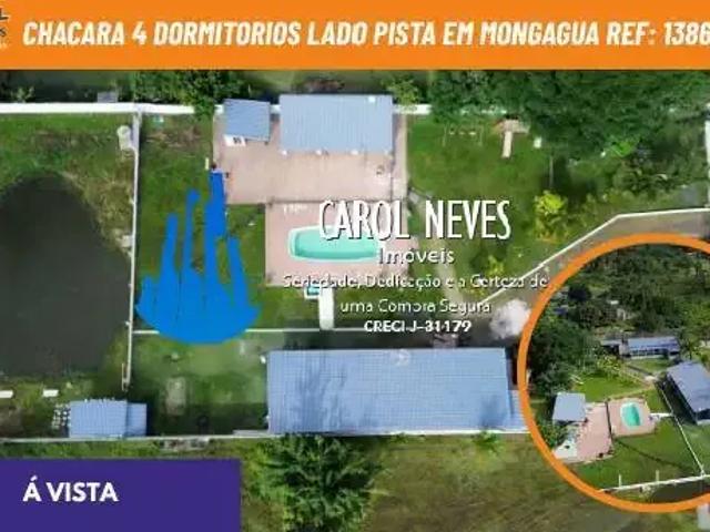 Sítio / Chácara para Venda em Mongaguá/SP Agenor de Campos 4 Quartos
