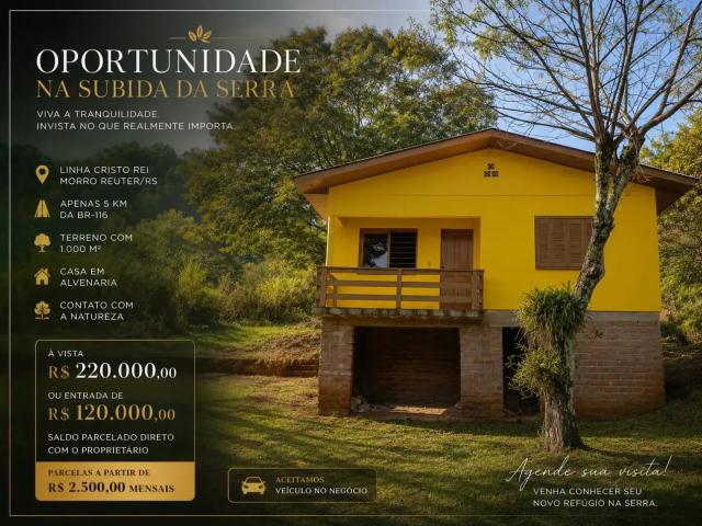 Sítio / Chácara para Venda em Morro Reuter/RS Linha Cristo Rei 2 Quartos