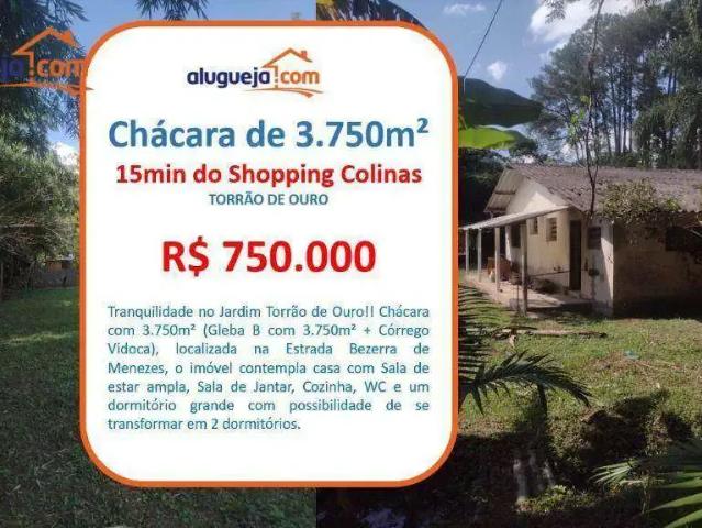 Sítio / Chácara para Venda em São José dos Campos/SP Jardim Torrão de Ouro 1 Quartos
