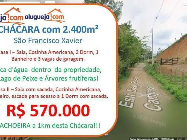 Sítio / Chácara para Venda em São José dos Campos/SP São Francisco Xavier